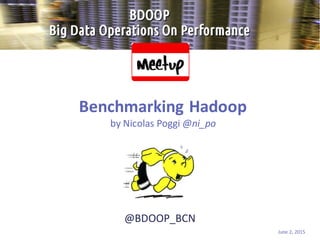 Benchmarking Hadoop and Big Data | PPT