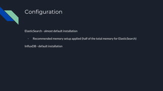 Let's Compare: A Benchmark review of InfluxDB and Elasticsearch | PDF