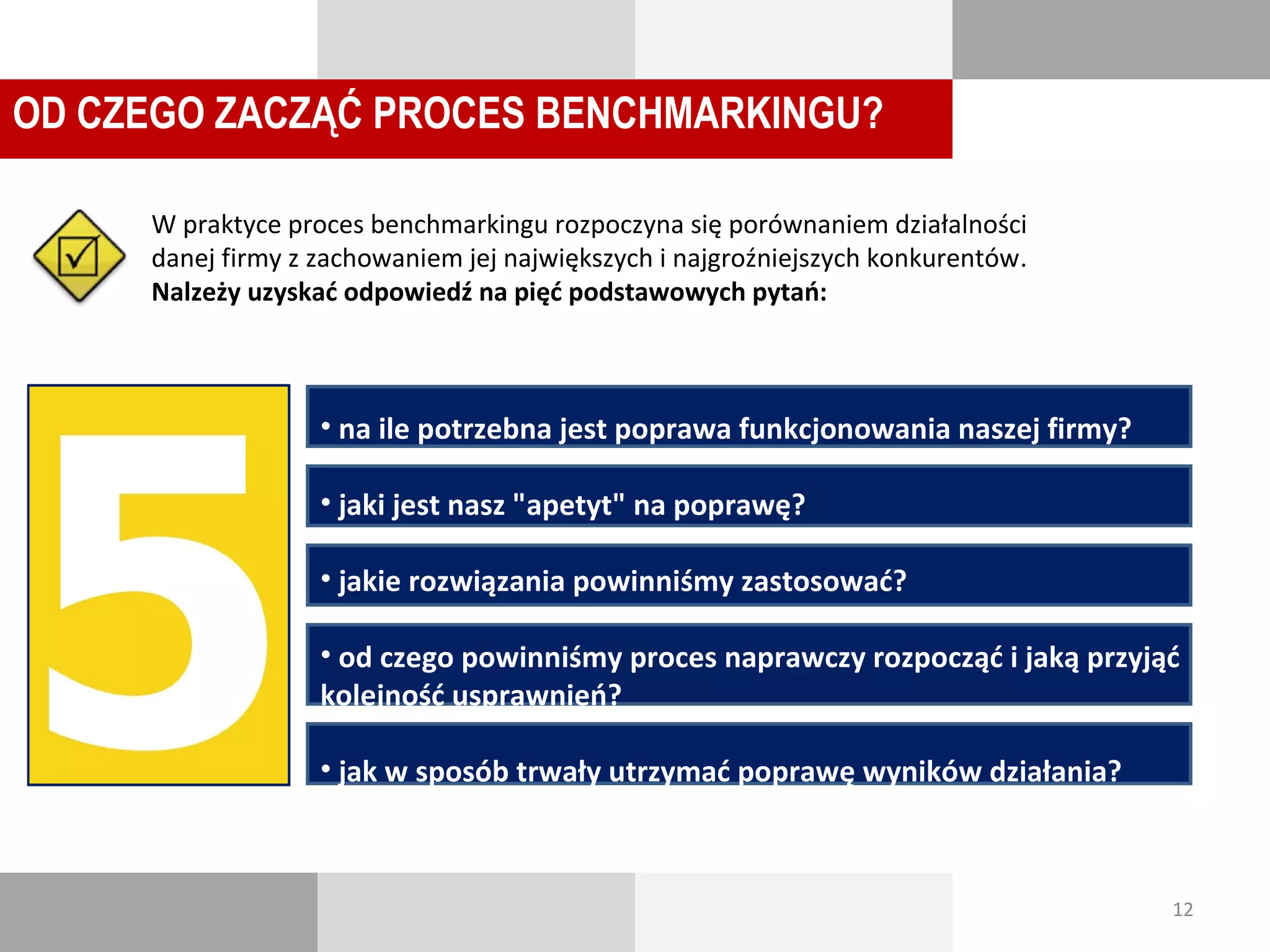 Benchmarking jaworowicz basiak_062013 | PPT