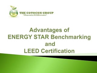 Benchmarking & LEED Certification Benefits | PPSX