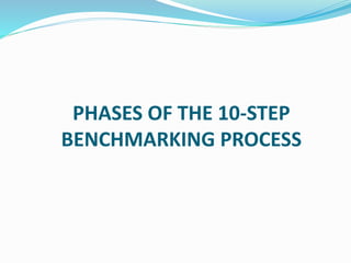 Benchmarking new | PPTX | Computer Software and Applications | Computing