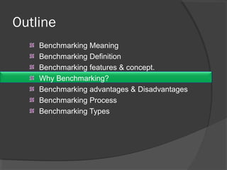 Benchmarking ppt | PPT