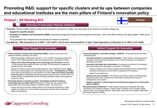 Benchmarking Study On Innovation Policy 29012010 | PPT