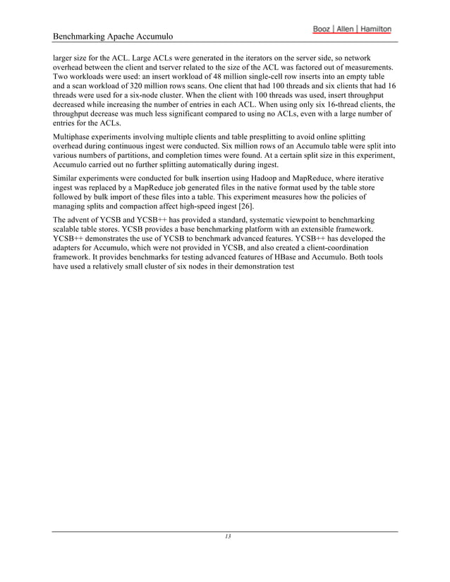 Benchmarking The Apache Accumulo Distributed Key–Value Store | PDF | Cloud Computing | Internet