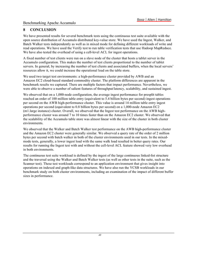Benchmarking The Apache Accumulo Distributed Key–Value Store | PDF | Cloud Computing | Internet