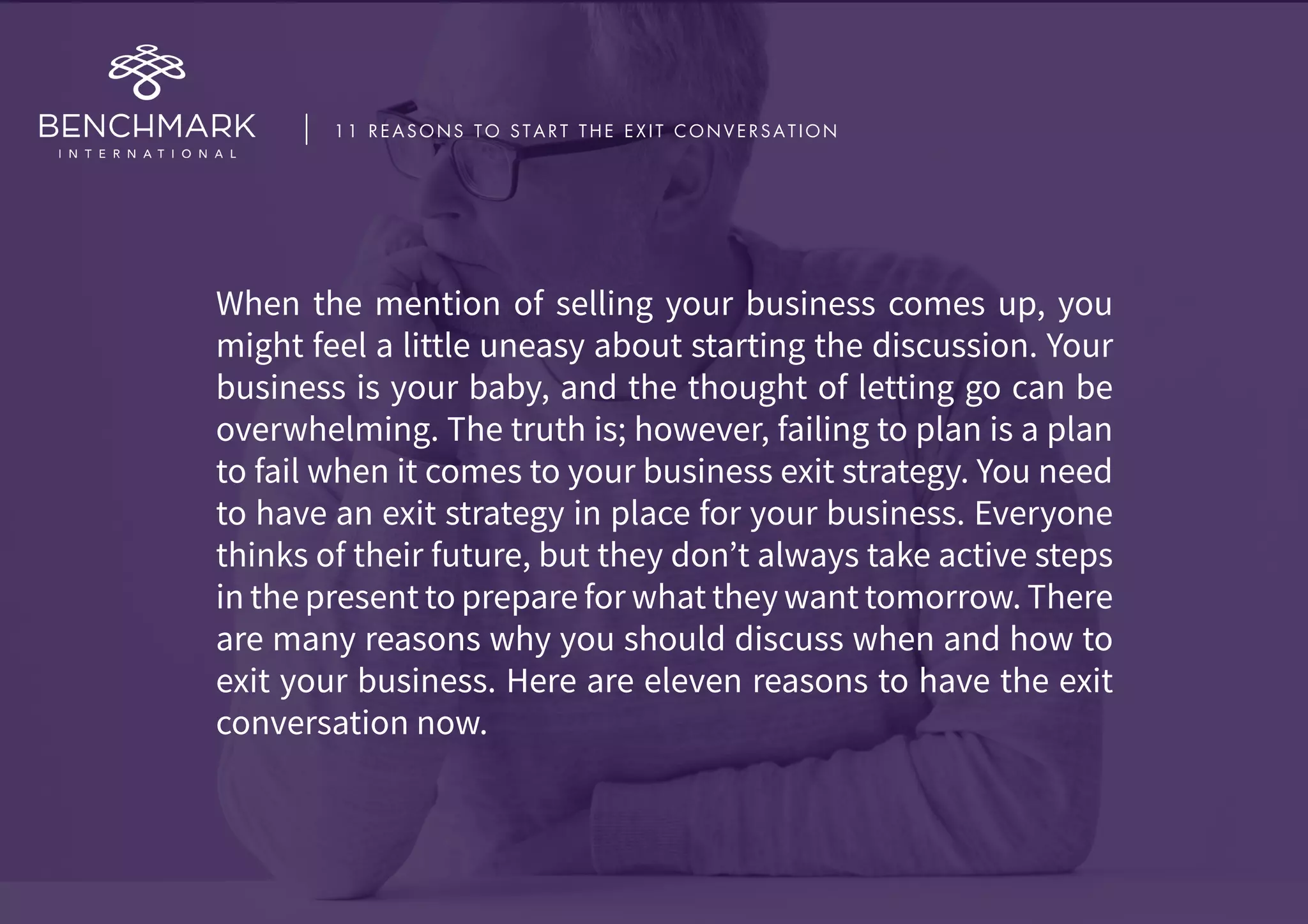 11 Reasons To Have The Exit Conversation. | PPT