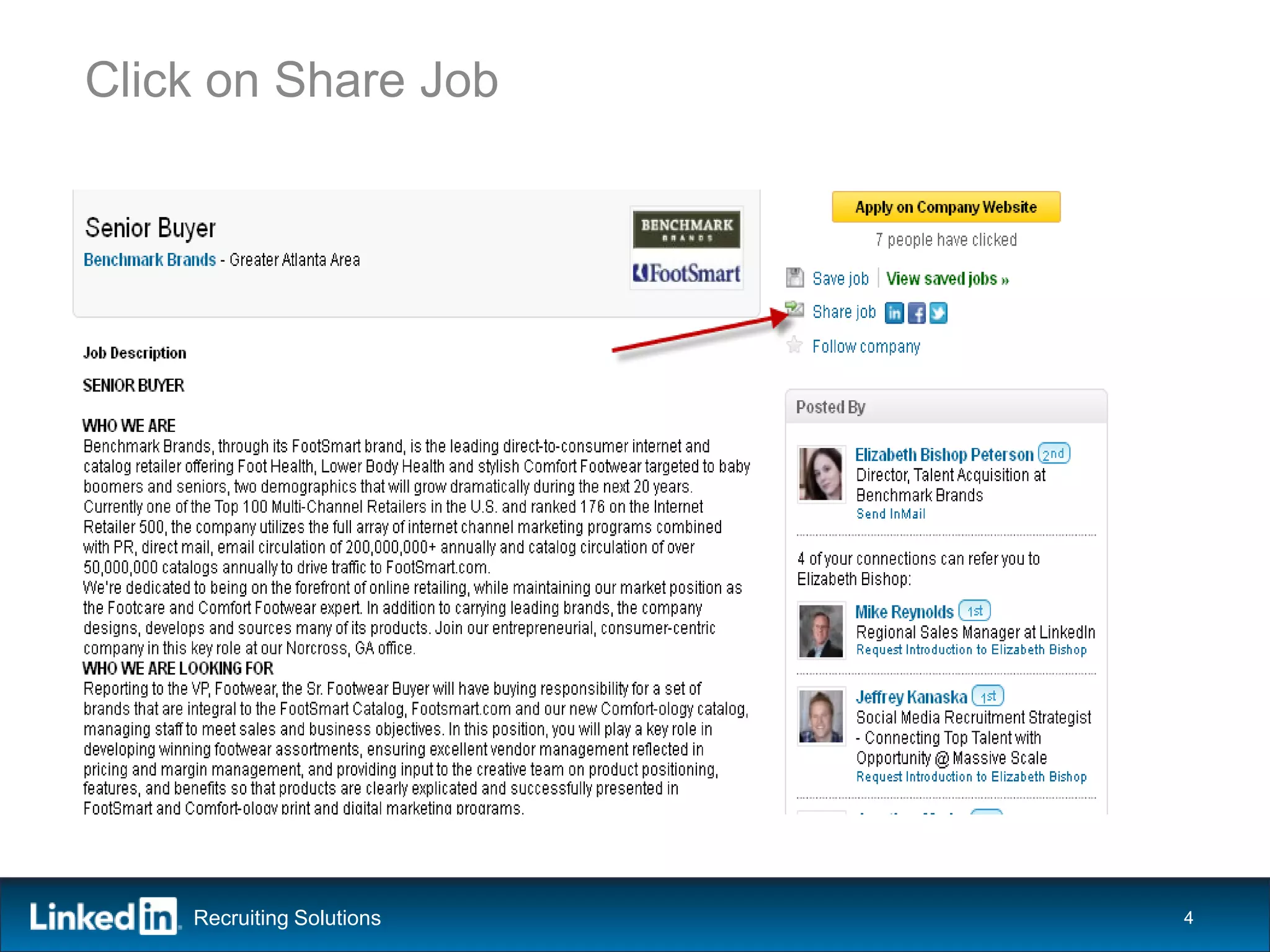 Benchmark job sharing | PPTX