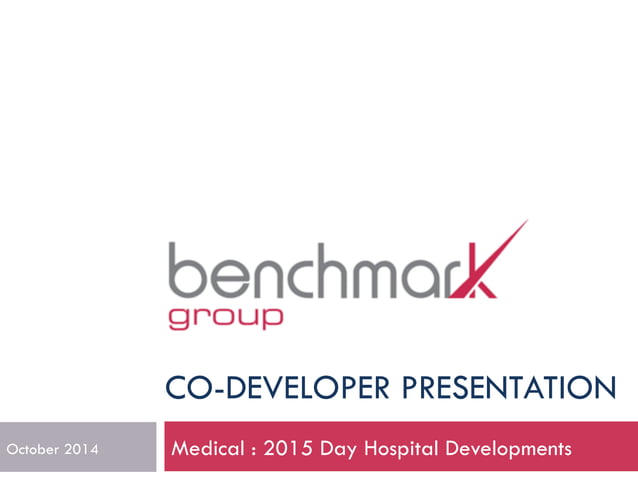 The Developer - Benchmark | PPT
