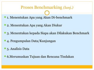 Benchmark revisi | PPT