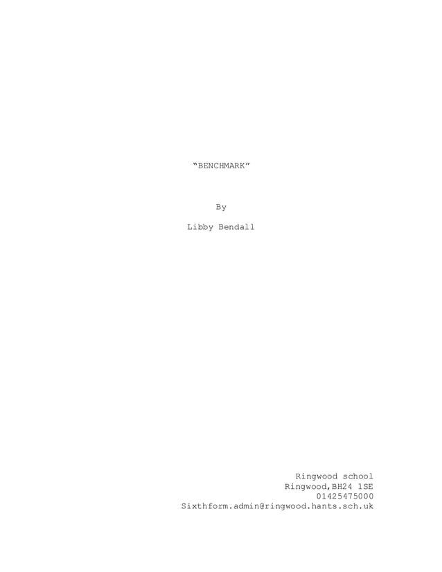 Benchmark Script Pt3 Pdf 