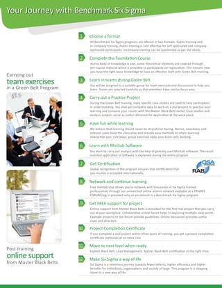 Benchmark Six Sigma Green Belt Brochure | PDF