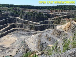 BENCH & ROAD STANDARS IN OPENCAST MINES.pptx