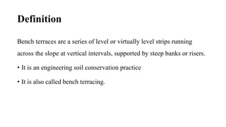Bench terracing | PPTX
