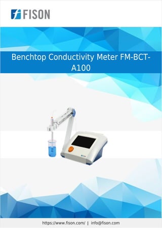 Benchtop Conductivity Meter | PDF