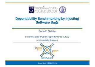 Dependability Benchmarking by Injecting Software Bugs | PDF
