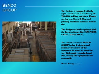 Benco group presentation 03 | PPT