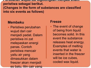 Benda dan Sifat sifatnya kelompok 7 | PPT
