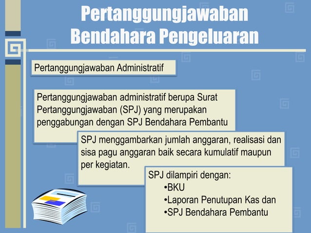 Tata Cara Bendahara Pengeluaran | PPTX