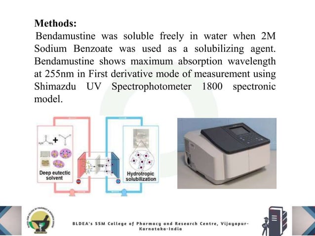 Bendamustine presentation | PPTX