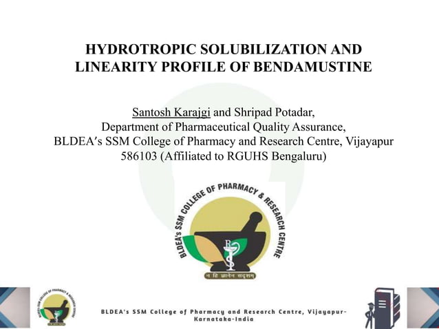 Bendamustine presentation | PPT
