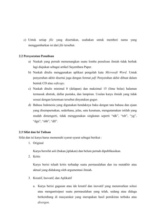 Bendel formulir | PDF