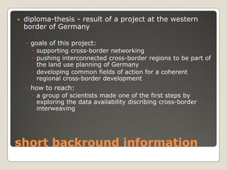 Bendel ppt gi2011_grenzregionen_final | PDF
