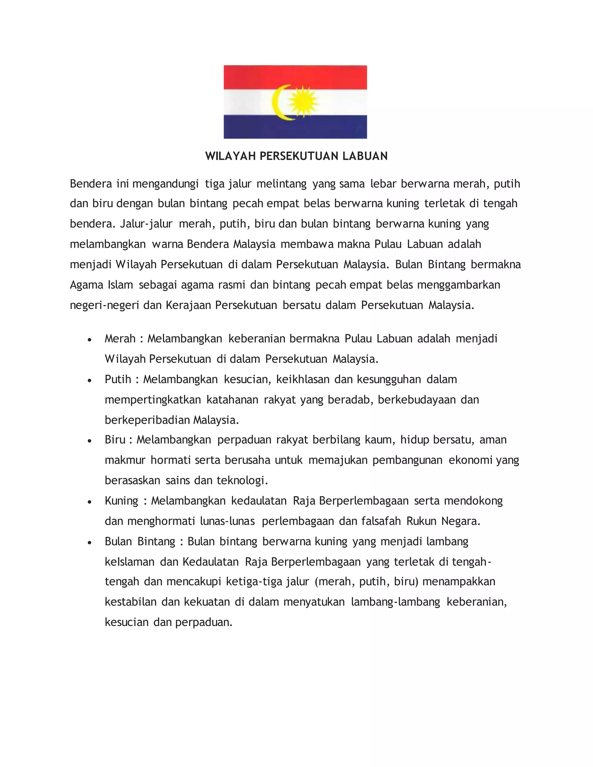 Bendera dan jata negeri | DOCX