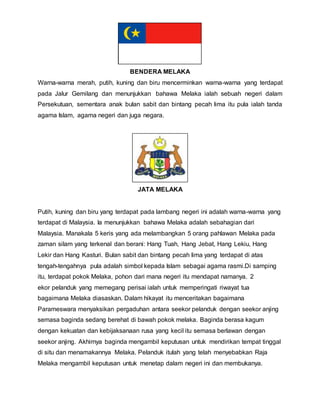 Bendera dan jata negeri | DOCX