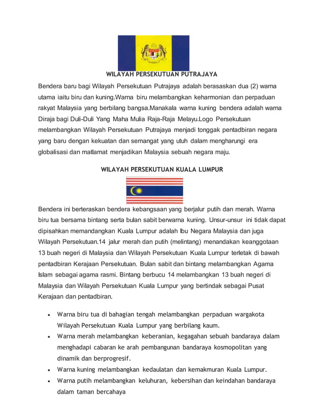 Bendera dan jata negeri | DOCX