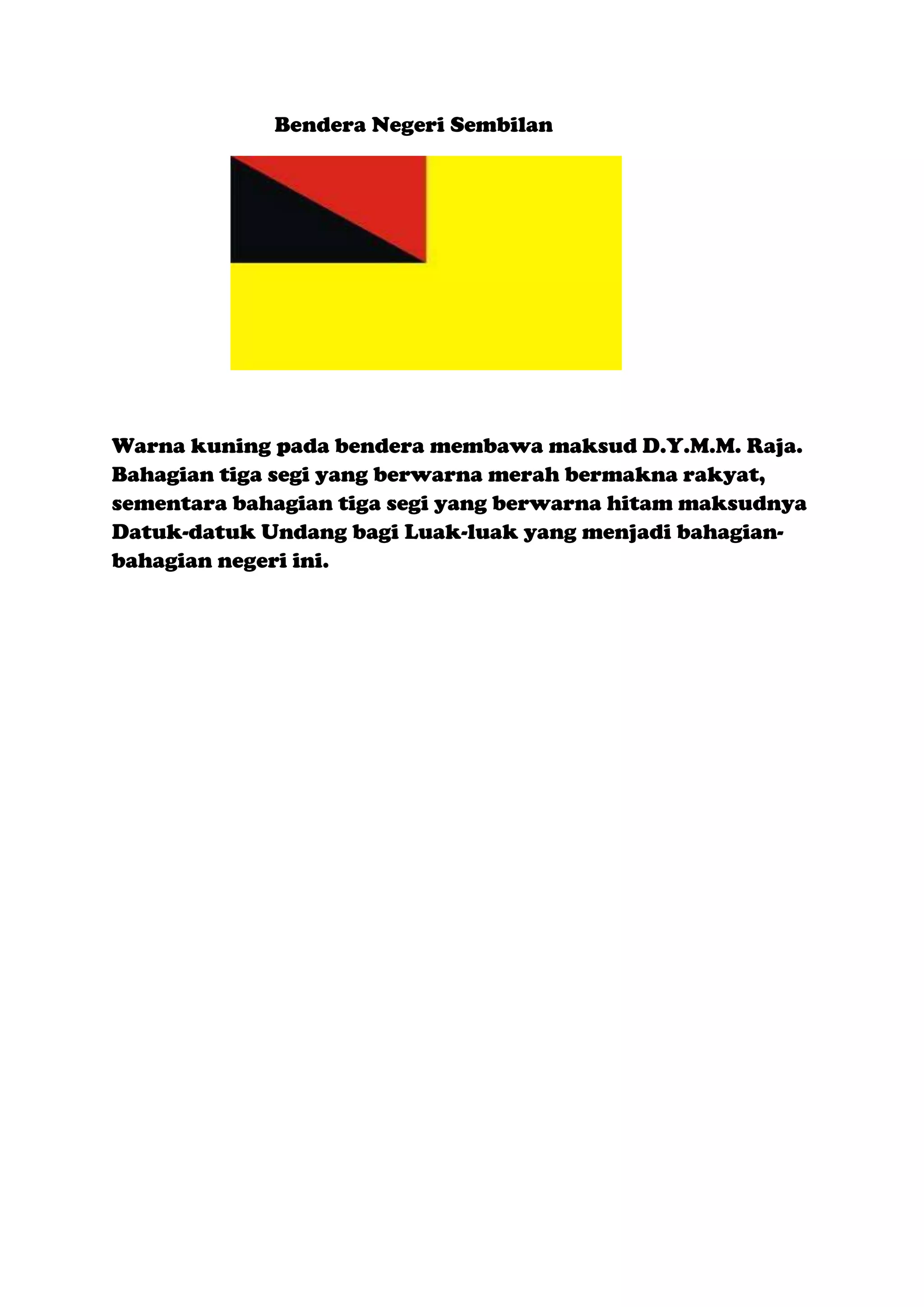 Bendera malaysia mengandungi 14 jalur merah dan putih | DOCX