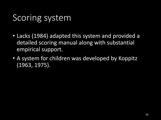 Bender gestalt test | PPTX | Brain and Nervous System Disorders ...