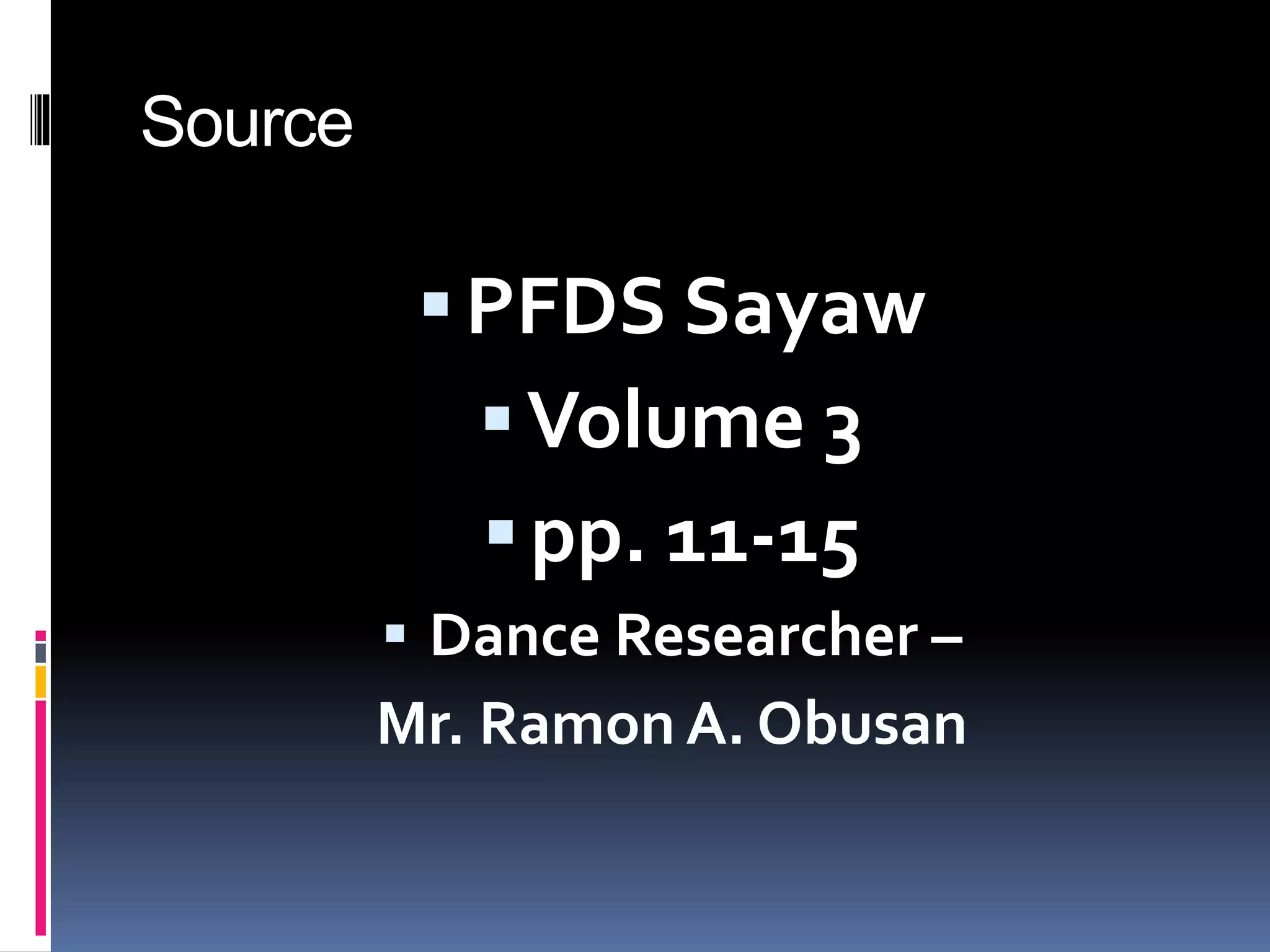 Bendian (Philippine Folk Dance) | PPTX