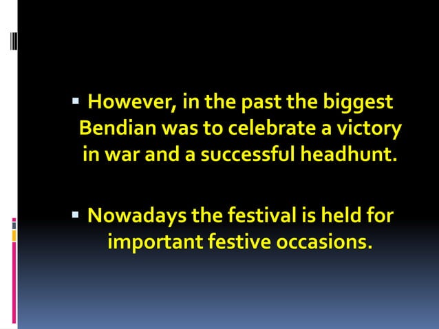 Bendian (Philippine Folk Dance) | PPTX | Martial Arts | Sports