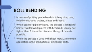 Bending Process | PPT