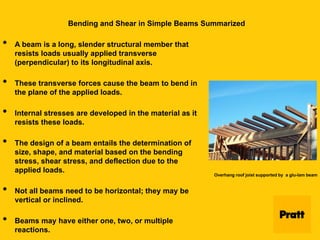 Bending and Shear in Simple Beams.ppt