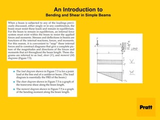 Bending and Shear in Simple Beams.ppt