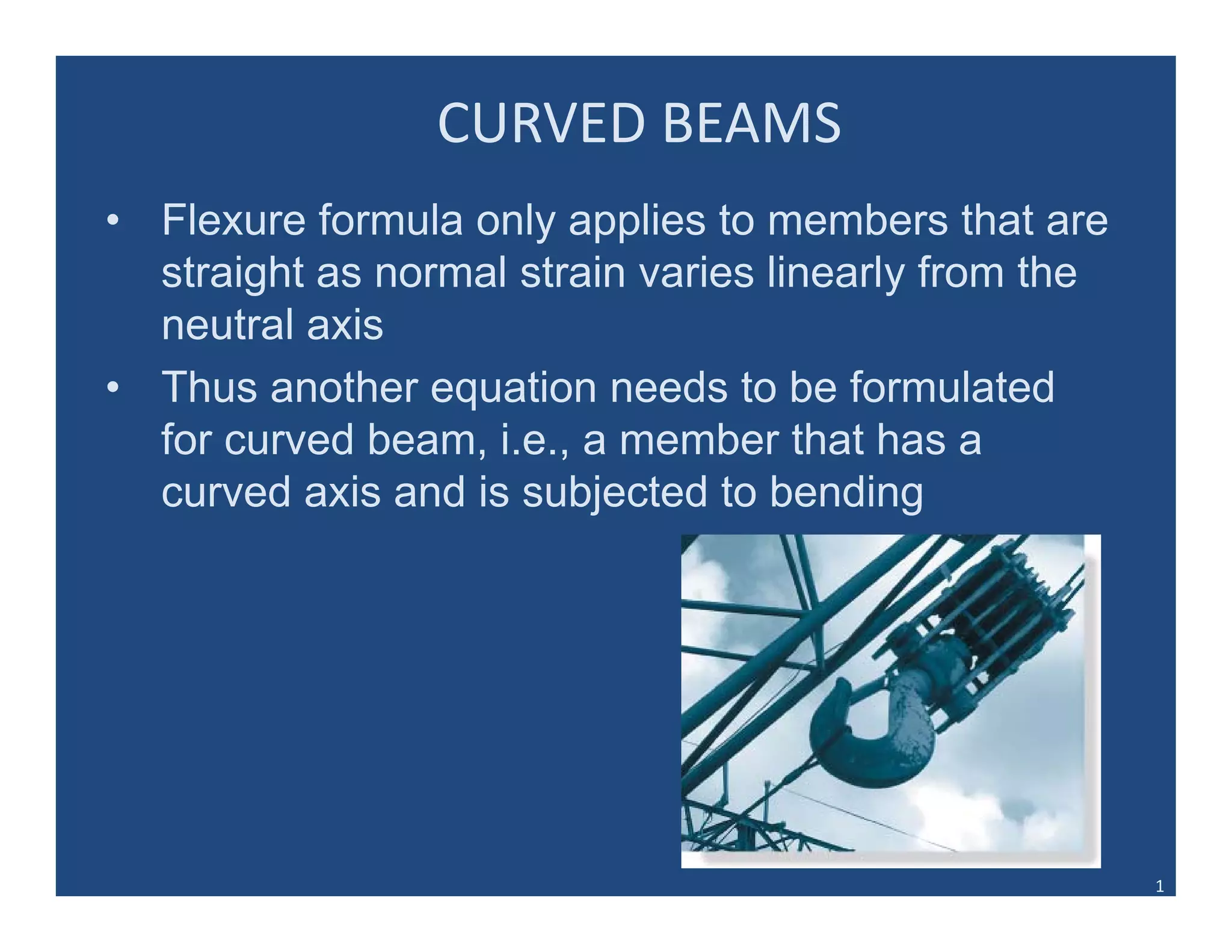Bending of curved bars | PDF