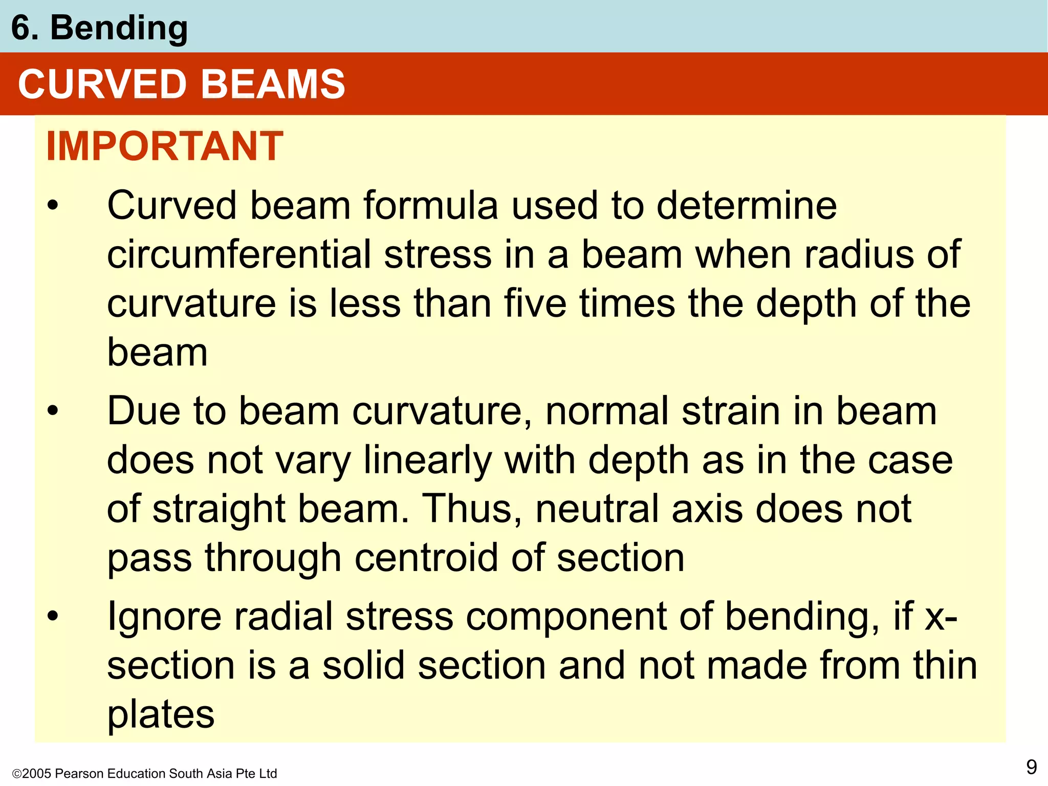 Bending of Curved Beams.ppt