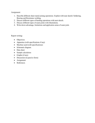Bending process | PDF