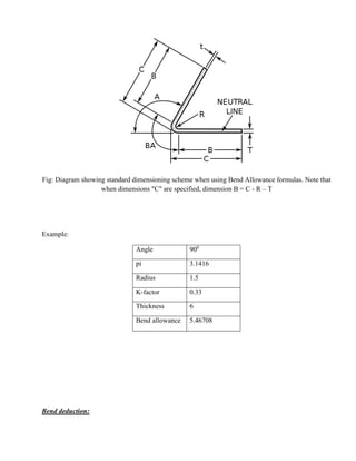 Bending process | PDF