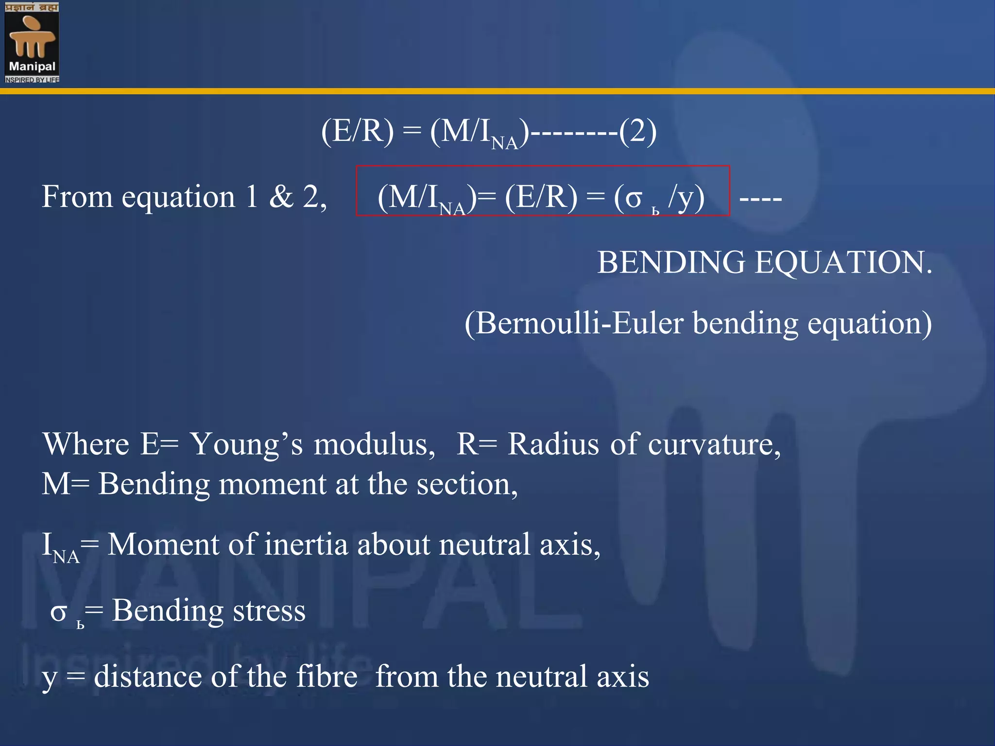 Bending stresses | PPT