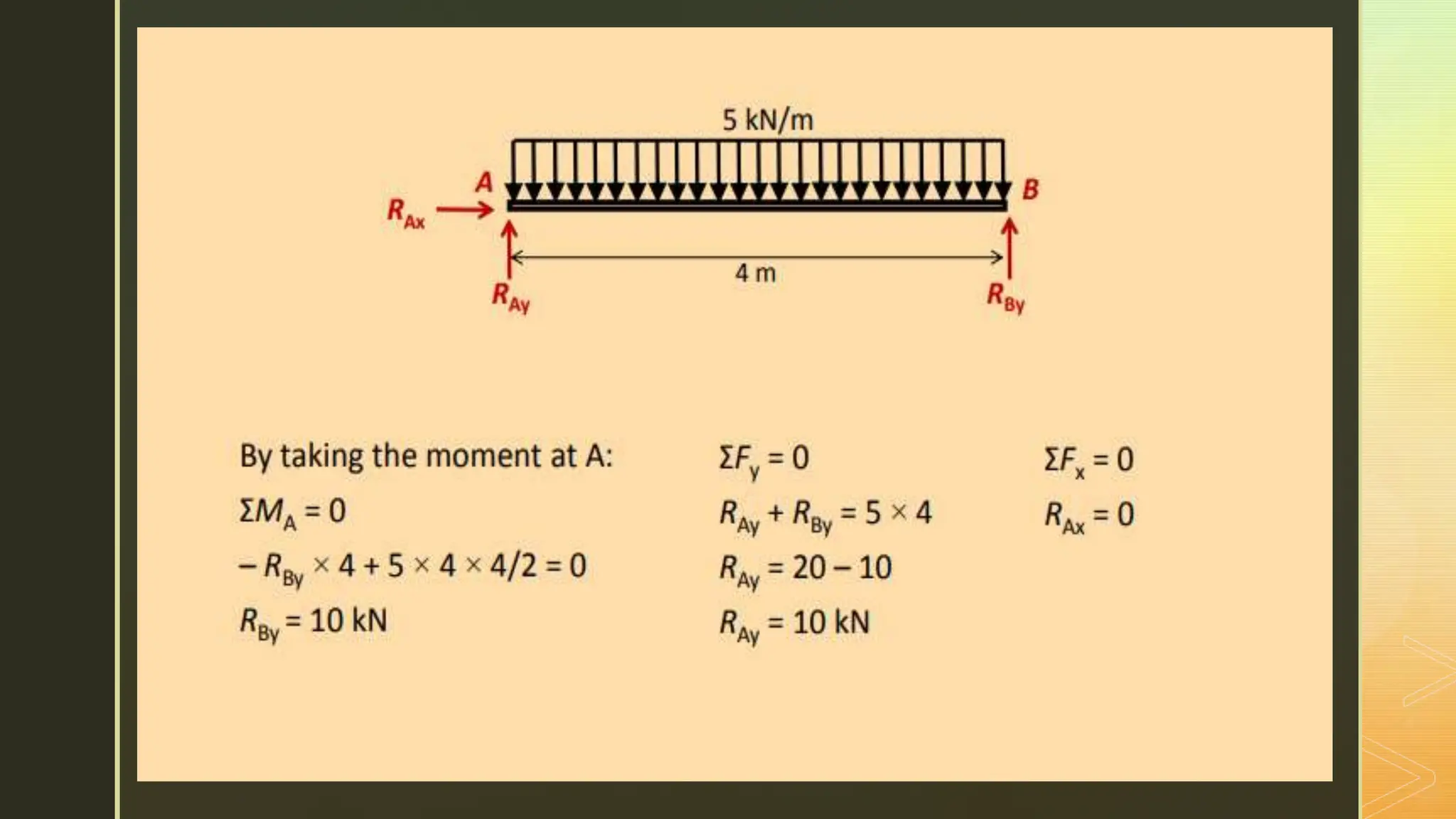 Bending Stresses in Beams to learn more forward for shear stress and ...