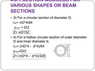 Bending stresses in beams | PPTX
