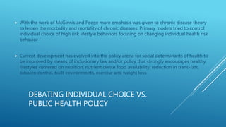 Bending the cost curve tdi rule change | PPTX | Health Insurance ...