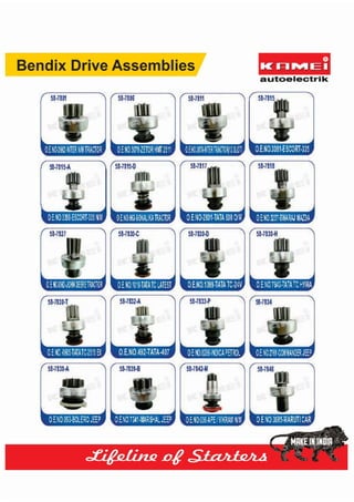 Bendix Drive Assembly | Fargo Auto Electricals | PDF