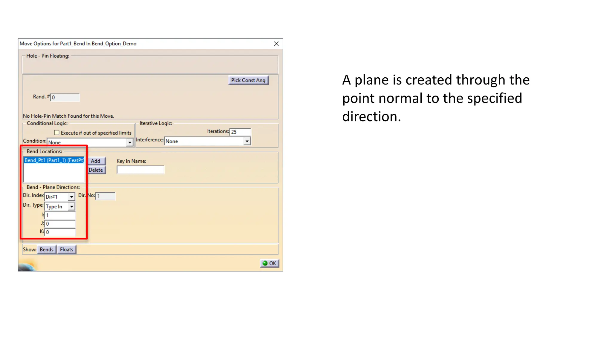 Explicación paso a paso de los del move "Bend" en 3Dcs | PPT