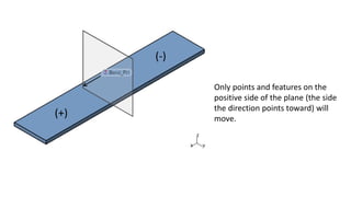 Explicación paso a paso de los del move "Bend" en 3Dcs | PPTX