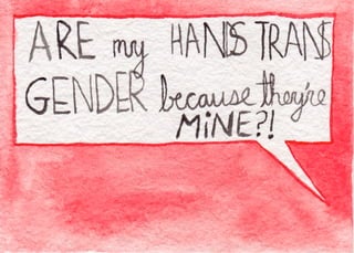 Transgender Hand as Digital Device | PPT