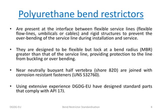 Bend restrictors | PPTX
