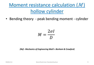 Bend restrictors | PPTX